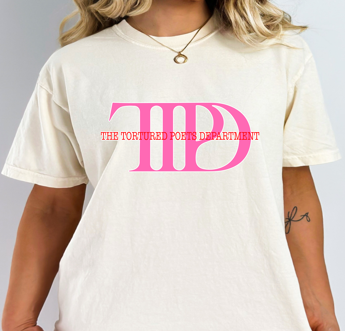 TTPD PINK LOGO - DTF Transfer